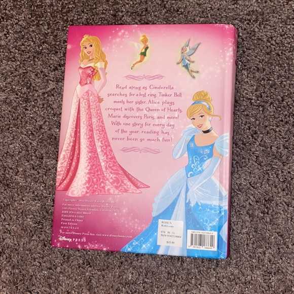 Disney | Toys | Little Girls Princess Stories Book | Poshmark